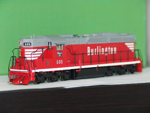 Brass Department: Overland Models 5175 CB&Q SD24 High Hood Diese