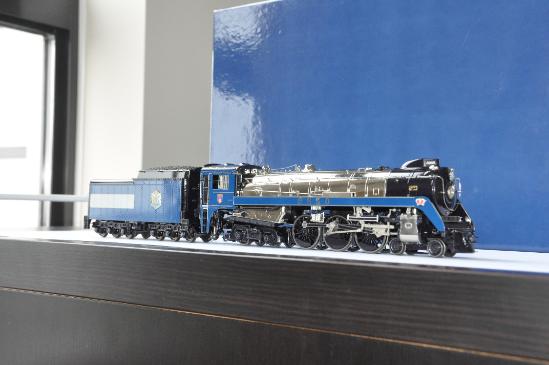 Brass Department: Van Hobbies CPR H-1d 1939 Royal Hudson Blue Plate