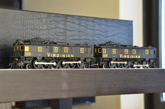 Brass Department: Overland OMI 1852/1900 Virginian EL-3A Two-Unit Set