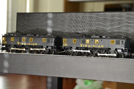 Brass Department: Overland OMI 1852/1900 Virginian EL-3A Two-Unit Set