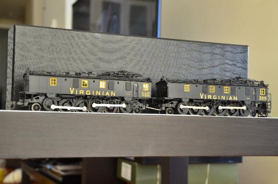 Brass Department: Overland OMI 1852/1900 Virginian EL-3A Two-Unit Set