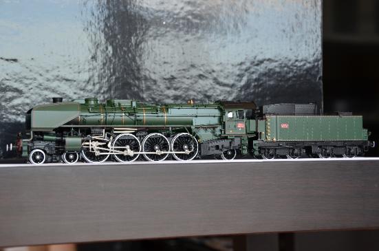 Brass Department: Micro-Metakit 06308H SNCF 241A 5 Steam Engine