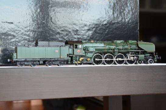Brass Department: Micro-Metakit 06308H SNCF 241A 5 Steam Engine