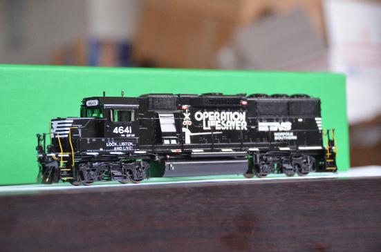 Brass Department: Overland OMI 6628.1 NS SD80MAC #7202 Diesel