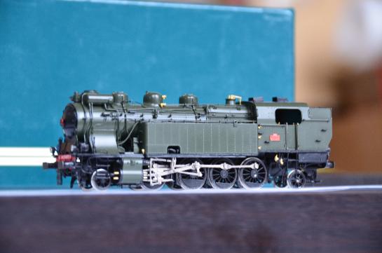 Brass Department: Brassline SNCF 141 TA 472 Tank Steam Engine