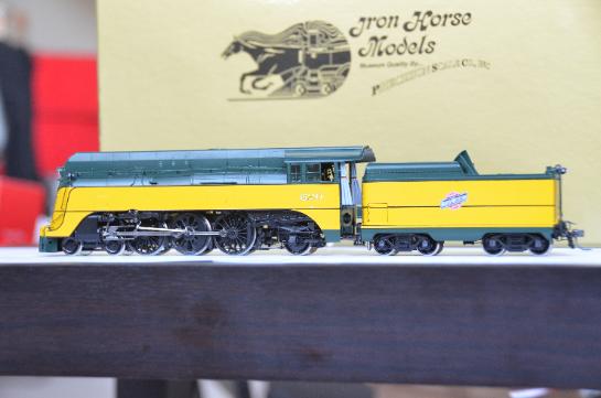 Brass Department: Precision Scale C&NW Streamlined "Yellow Jacket"
