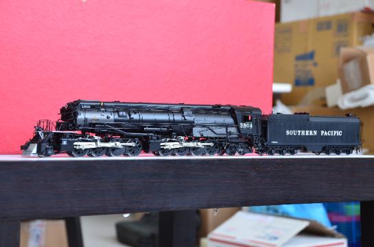 Brass Department: Key Imports Sp AC-9 2-8-8-4 Steam Engine F/P SAM