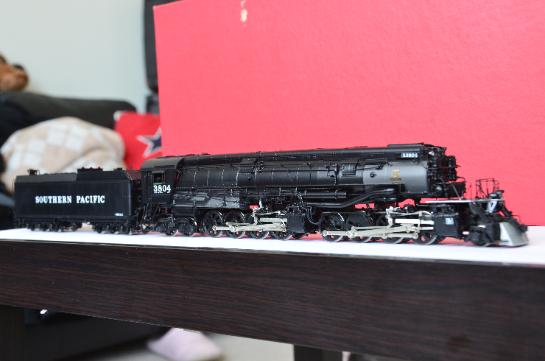 Brass Department: Key Imports Sp AC-9 2-8-8-4 Steam Engine F/P SAM