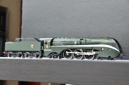 Brass Department: Fulgurex 2238/2 SNCF 232U1 Museum Steam Engine