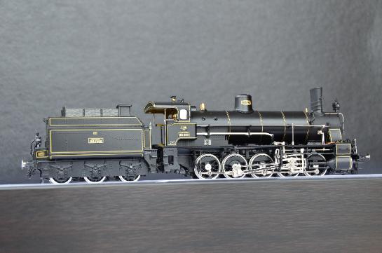 Brass Department: Micro-Feinmechanik 12721HL KkStB Rh 80.990 Steam ...
