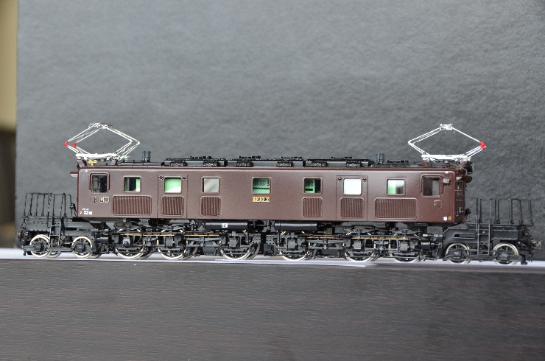 Brass Department: Pinochio JNR EF 57 7 Electric Engine Museum Version